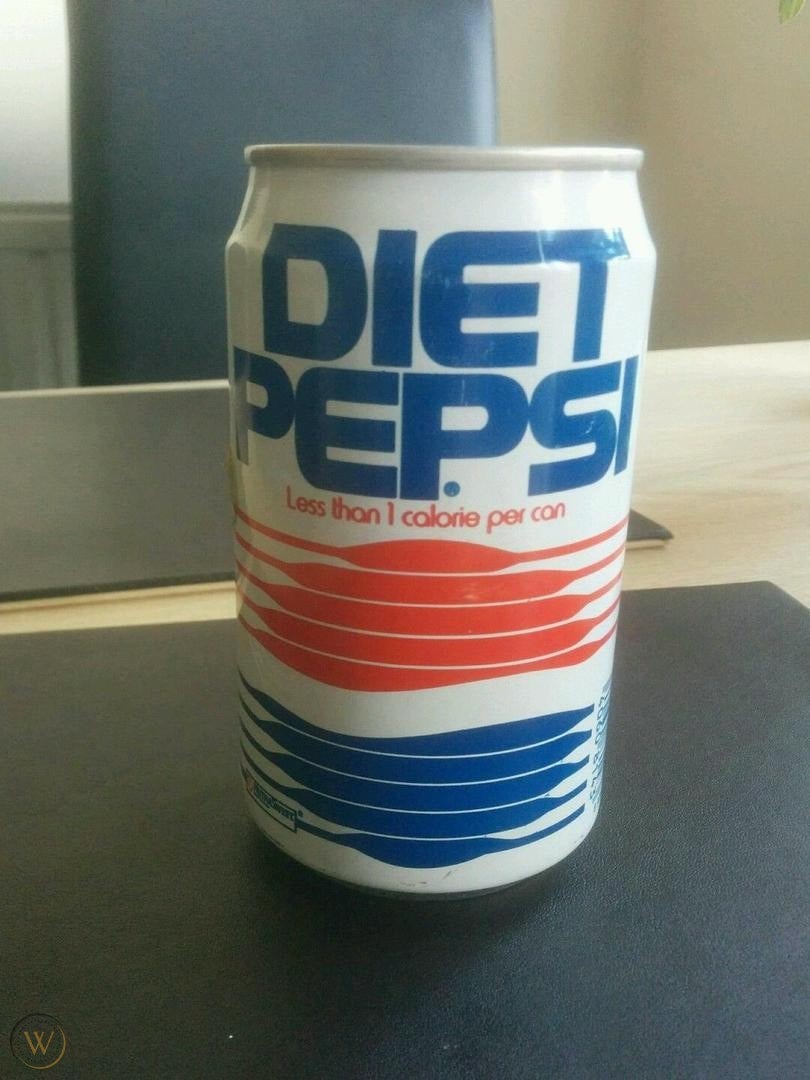 Diet Pepsi Can